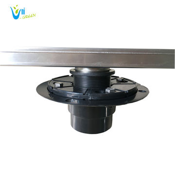 Buy Wholesale China Shower Drain Base With Adjustable Ring For Linear ...