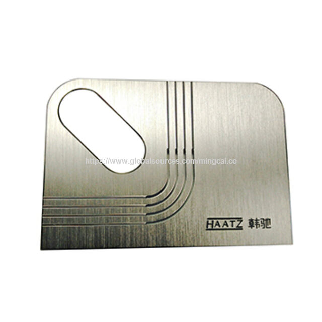 Buy Wholesale China Cnc Machining Aluminium Metal Faceplate, Hairline ...