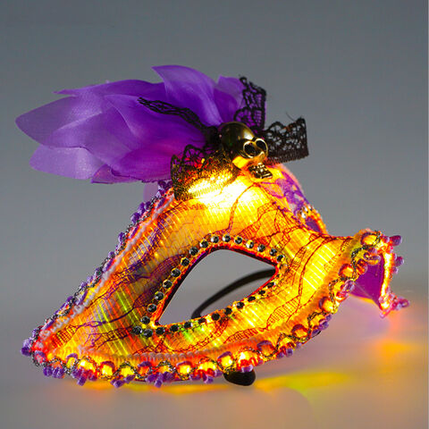 Buy Wholesale China Led Light Up Mask Usb Rechargeable Glowing Luminous ...