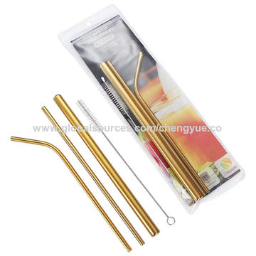 Buy Wholesale China High Quality Drinking Cool Straw Metal Bubble Tea ...