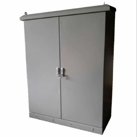 Outdoor Telecom Cabinet-floor Standing Double Section, Ip55, Outdoor ...