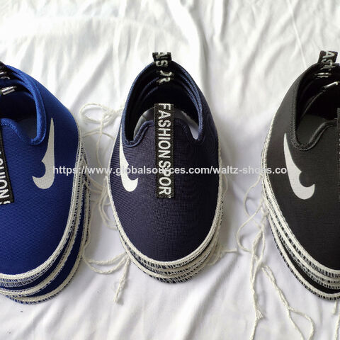 Knitted fabric shoe vamp,semi shoe materials with precise sewing, shoe ...