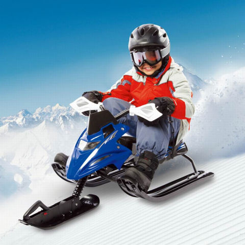 China Snow Sled Downhill Toboggan Slider Boat Skiing Board with Cushion ...