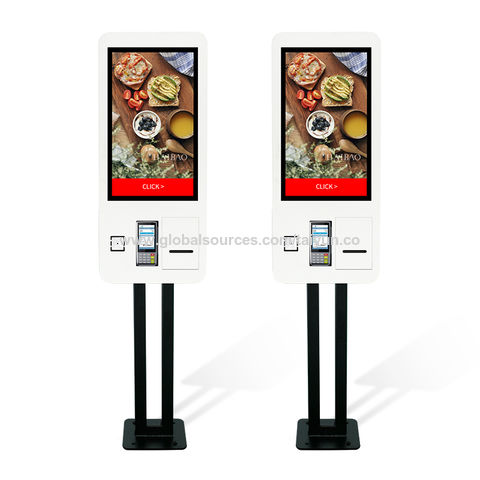 Buy Wholesale China 27 Inch Fast Food Restaurant Self-order Kiosk With ...