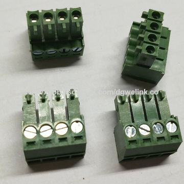 Buy Wholesale China Spacing 3.5mm Female Euro Terminal Block & Euro ...