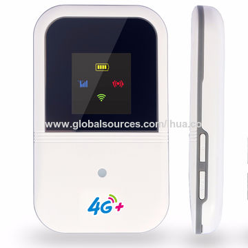 4G Portable Wireless Router with SIM Card Slot LED CAT4, Mobile hotspot ...