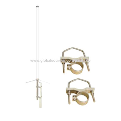 China Dual band base station antenna with 1.7m vhf uhf two way radio ...