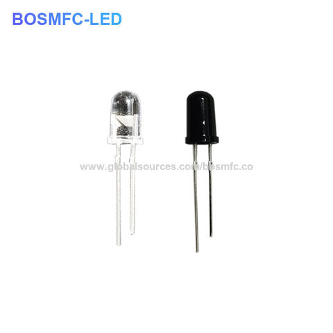 IR F5 dip LED infrared LED 850nm 940nm 5mm through-hole LED diode ...