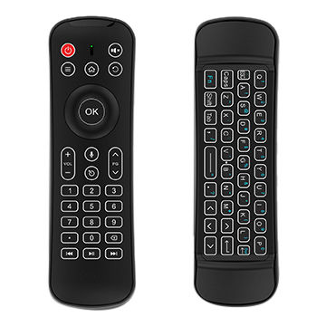 China Universal RF wireless keyboard air mouse remote with MIC on ...