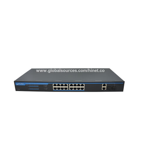 Buy Wholesale China 270w 19" Rack-mount Unmanaged 16port Poe Switch ...