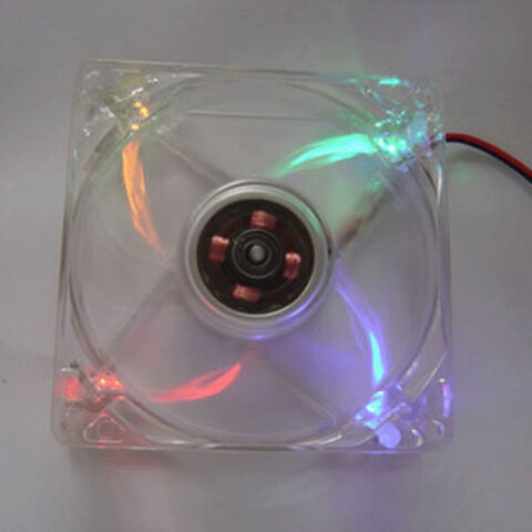 Buy Wholesale China Dc Fan With Led Color Light, 12v Dc Voltage, 30,000 ...