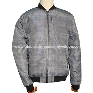 Buy Wholesale China Men's Printed Padded Bomber Jacket & Padded Bomber ...
