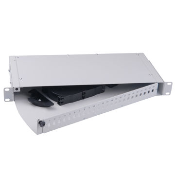 24C Fiber-optic Patch Panel, Measures 483 x 350 x 44.5mm, Patch Panel ...