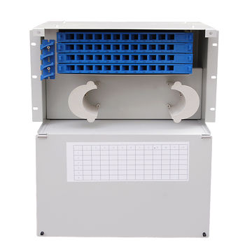 Buy Wholesale China 19-inch Fiber Optic Patch Panel, Made Of Cold ...