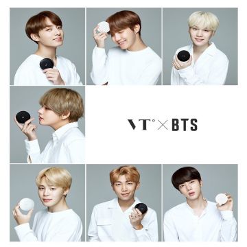 Buy Wholesale South Korea Vt X Bts Collagen Pact, Special Edition,black ...