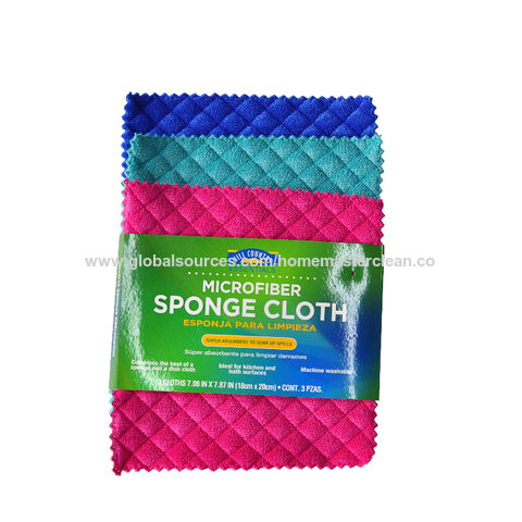China Microfiber Sponge Cloth on Global Sources,Microfiber scouring cloth