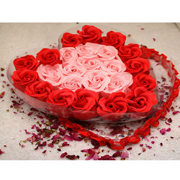 Buy Wholesale China Rose Flower Paper Soap, Gift Decoration Flower Soap ...