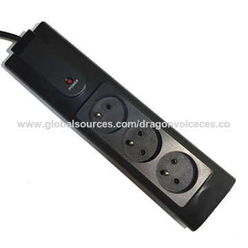 Buy China Wholesale 3 French Outlet Surge Protector Fr Plug Multi ...