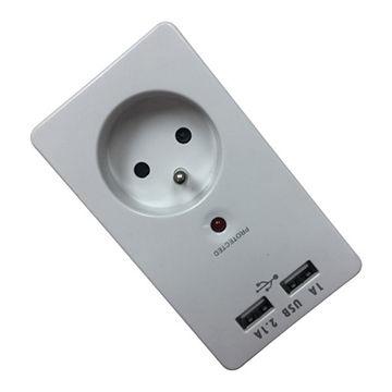 Buy Wholesale China Single French Outlet Surge Protector Fr Electric ...
