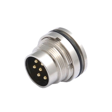 China M16 7Pins Female Male Panel Connectors for field installation on ...