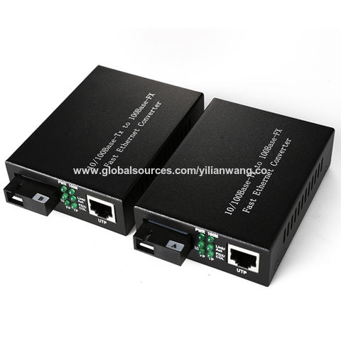 Buy Wholesale China 10/100mbps 1core Sc Fiber Media Converter(wdm, B ...