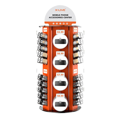 Acrylic+ABS Counter Spinner Display Stand Planogram Combo for Phone ...