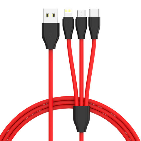 Buy Wholesale China X-live 3 In 1 Dual Port Usb Charger Cable Multi Use ...