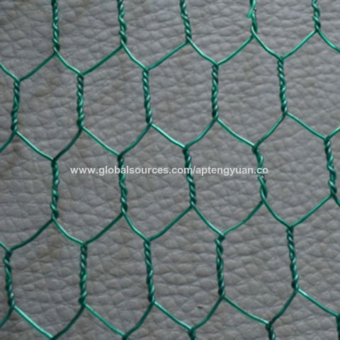 China 3/4 inch mesh PVC chicken wire mesh on Global Sources,Wire mesh ...