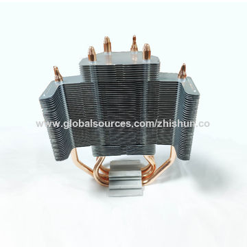Aluminum Heatpipe Fin Heatsinks For Led Lighting & Computer Cooling ...