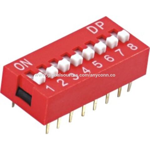 Supplier Of Pull Switch, Ph2.54, Red, 16p, Gold Flash, Dip Switch ...