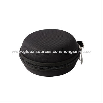 Buy Wholesale China Round Shape Carrying Hard Eva Case For Earbuds ...
