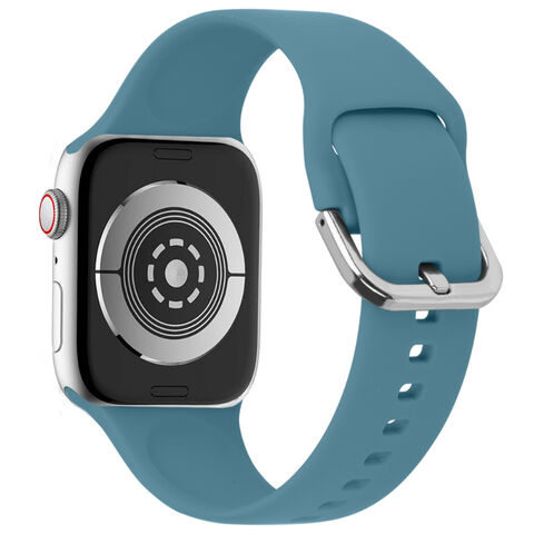 38 40 41 42 44 45mm Fda Class Silicone Watch Band High Tensile Sport ...