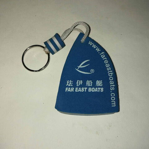 China Customized floating keychain with logo printing, promotional key ...