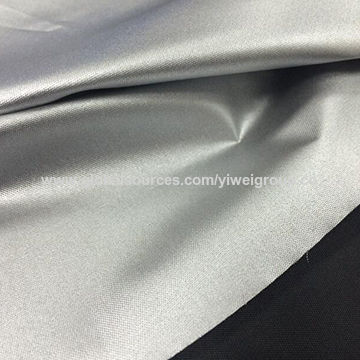 Buy Wholesale China 210t Polyester Taffeta Silver-coated Fabric & 210t ...