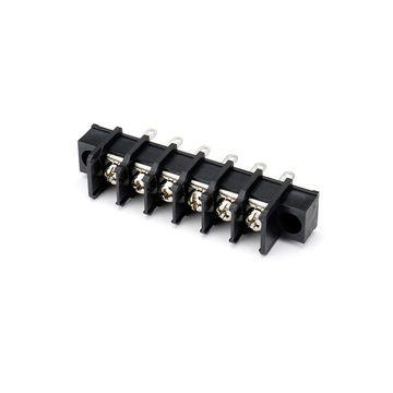 DIP Barrier Terminal Block Connector M3 Steel Screw Customized Pins ...