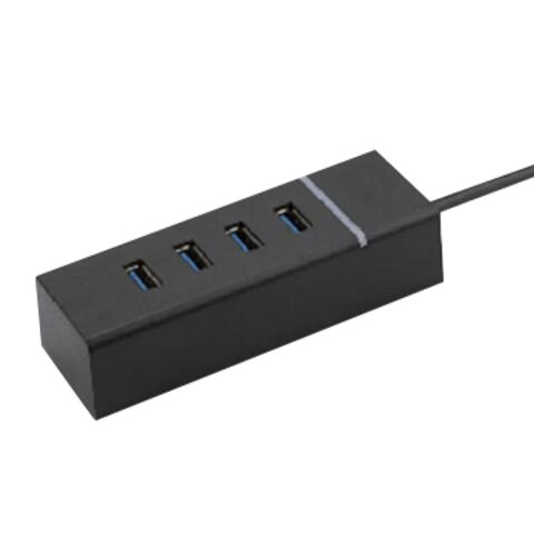 Buy Wholesale China 4 Ports Usb Type C Hub With Abs Case & Type C Hub ...