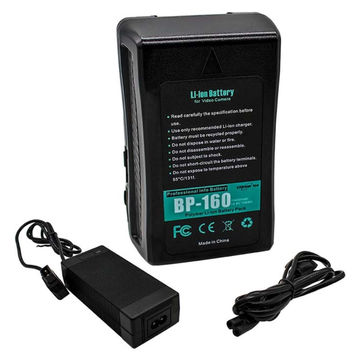 V-mount V-lock Battery 160wh For Sony Video Camcorder Led Light V Mount ...