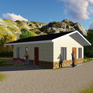 Buy Wholesale China Fast Installation Modular Building, Prefab Villas ...