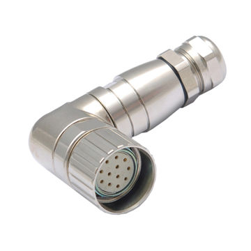 Buy Wholesale China Angle Female Thread M23 Connector Signal Assembly ...