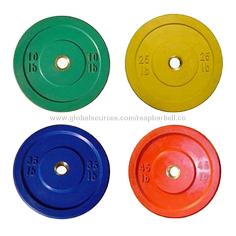Buy Wholesale China Color Solid Rubber Plates Weight Plates Square ...