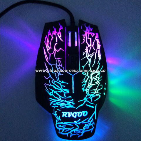 Buy Wholesale China Factory Cheap Wired Mouse With Colorful Led Optical ...