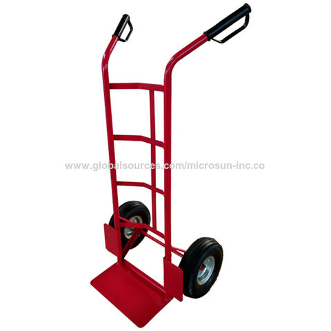 Buy Wholesale China Microsun Broad Toe Hand Truck With Rubber Handle, 3 ...