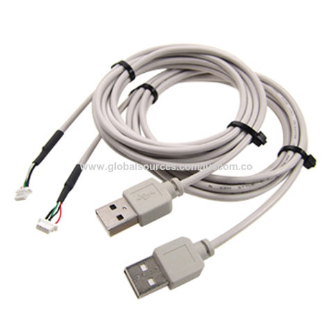 USB Cable Assembly, Gray Color, A Type Male, USB Cable Assembly - Buy ...