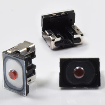 Taiwan T1C2QR 2.8x1.95 Ultra-small Side Push Tact Switch, Mounted along ...