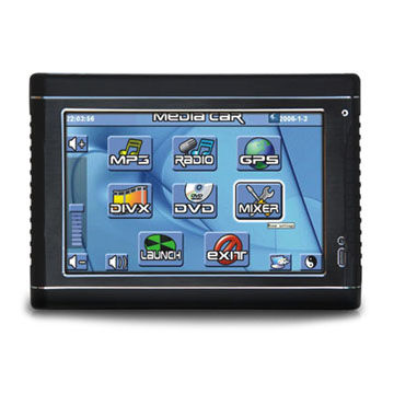 Personal Navigation Device with 4.3-inch TFT Touchscreen, Supports MP3 ...