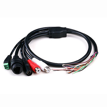 Waterproof RG45 Multi Connectors CCTV Cables for IP Camera, cctv cables ...