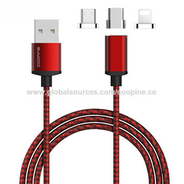 Buy Wholesale China Magnetic Cable Micro, Type-c With Charging And Data ...