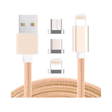 Buy Wholesale China Magnetic Usb Am 8p Data Cable With Metal Plug Usb ...
