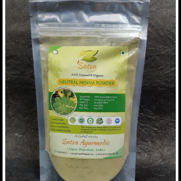 Buy Wholesale India Neutral Henna Powder - 100% Cassia Obovata Leaves ...