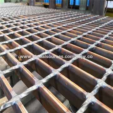 Steel grating, 6*6 twisted cross bar, 1''×3/16'' Q235 Flat bar floor ...